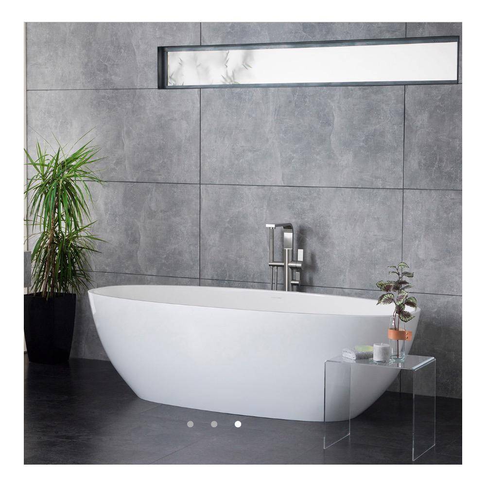 Victoria Albert Barcelona Freestanding Tub No Overflow Standard White