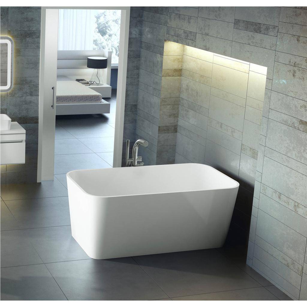 Victoria + Albert EDG-N-SW-NO Edge 59" Freestanding Bathtub