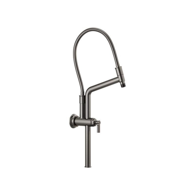 Brizo 81376-SL Invari Height Adjustable Shower Arm And Flange