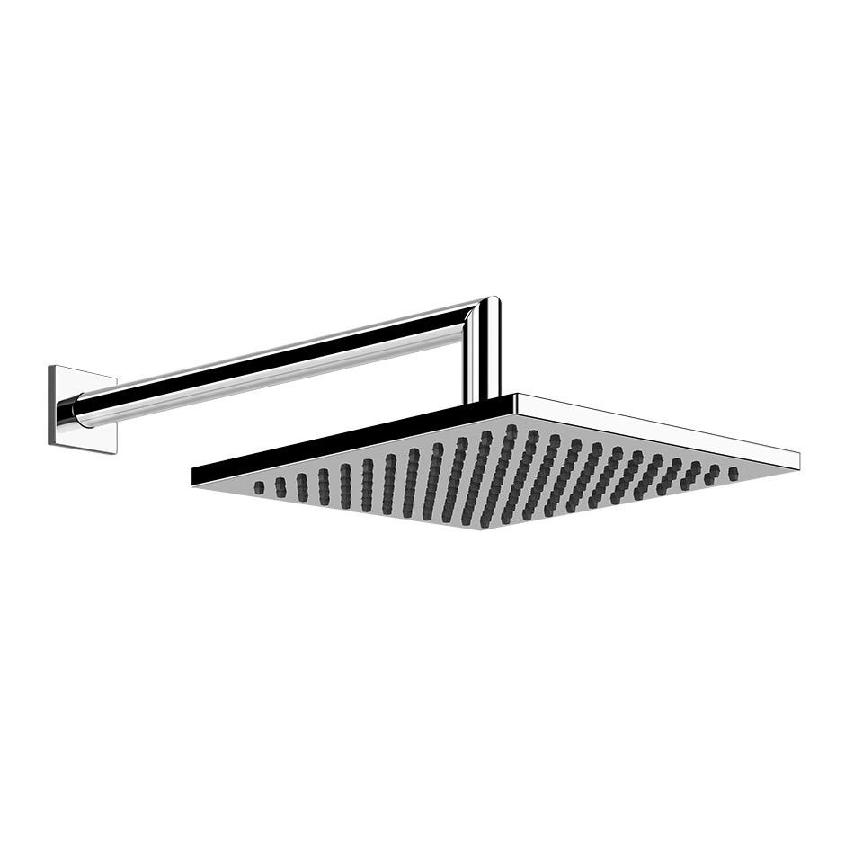 Gessi 47286#031 Wall-Mounted Adjustable Shower Head With Arm 1/2 ...