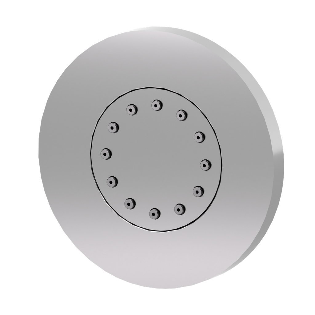 Tenzo BJ-303-CR Round Recessed Body Jet Chrome