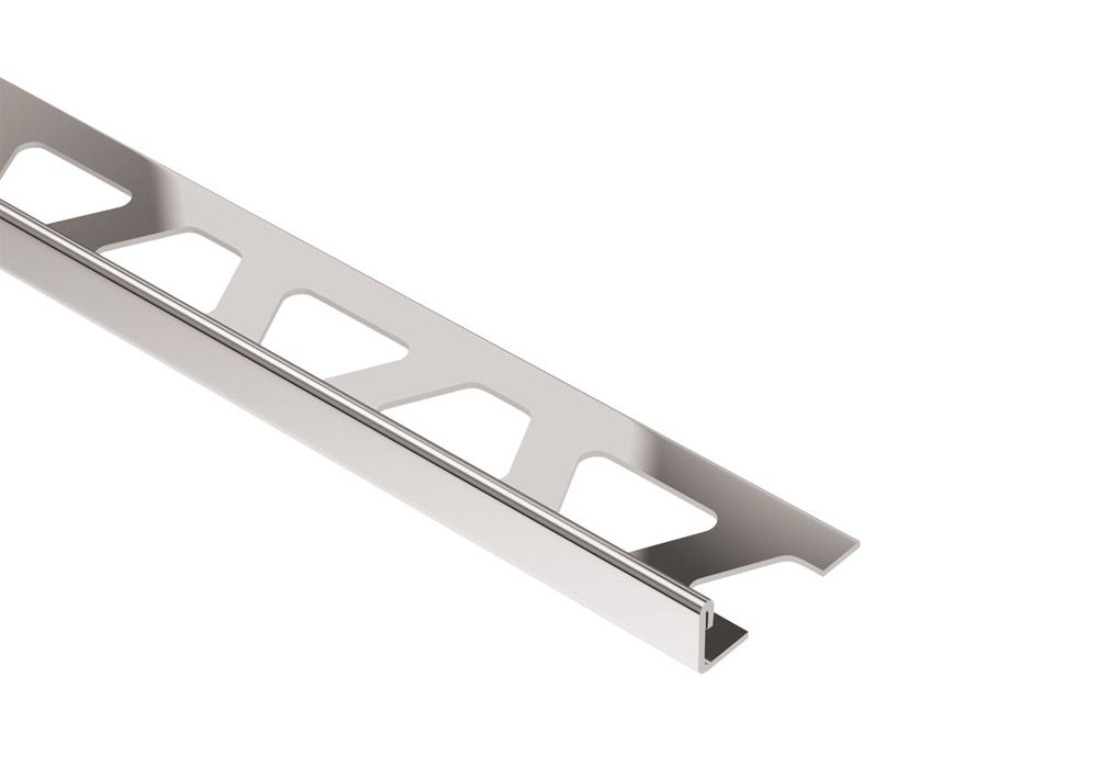 Schluter E45/V4A Schiene Edge Trim 1/4" Stn Steel V4A